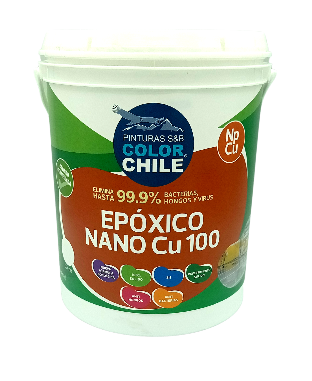 Epóxico 100 Kit A+B – Pinturas Color Chile